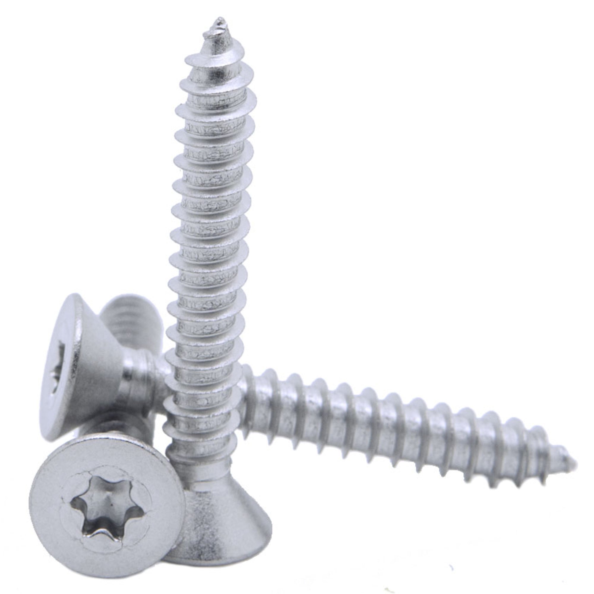 No 6 A2 Stainless Steel Torx Countersunk Self Tapping Screws | Bolt ...